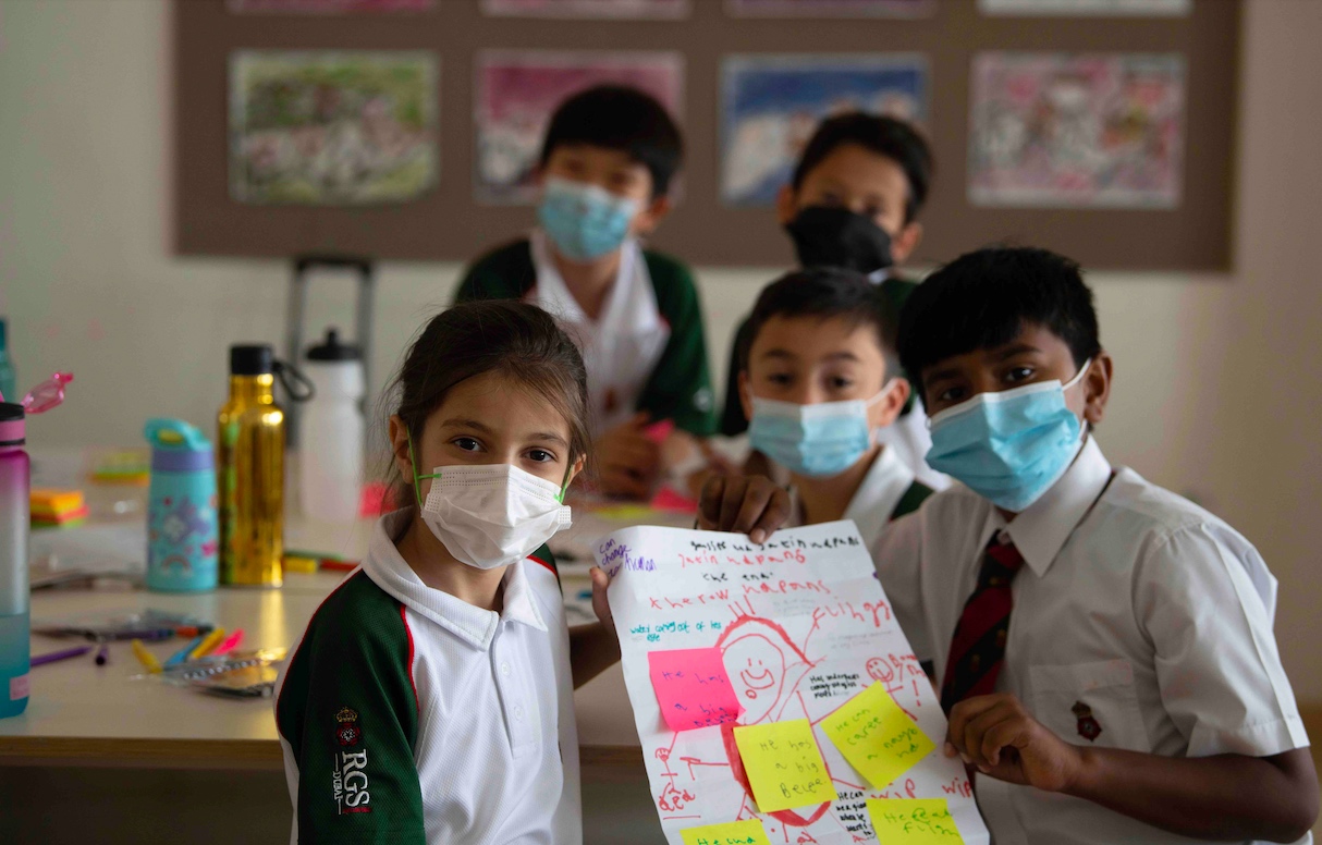 RGS Guildford Dubai Pupils Help Design Playful Spaces in Tilal Al Ghaf ...